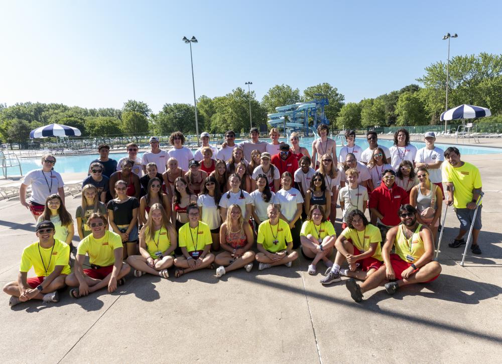 Lifeguarding at Lake Front Park 2025 | Grosse Pointe Woods Michigan